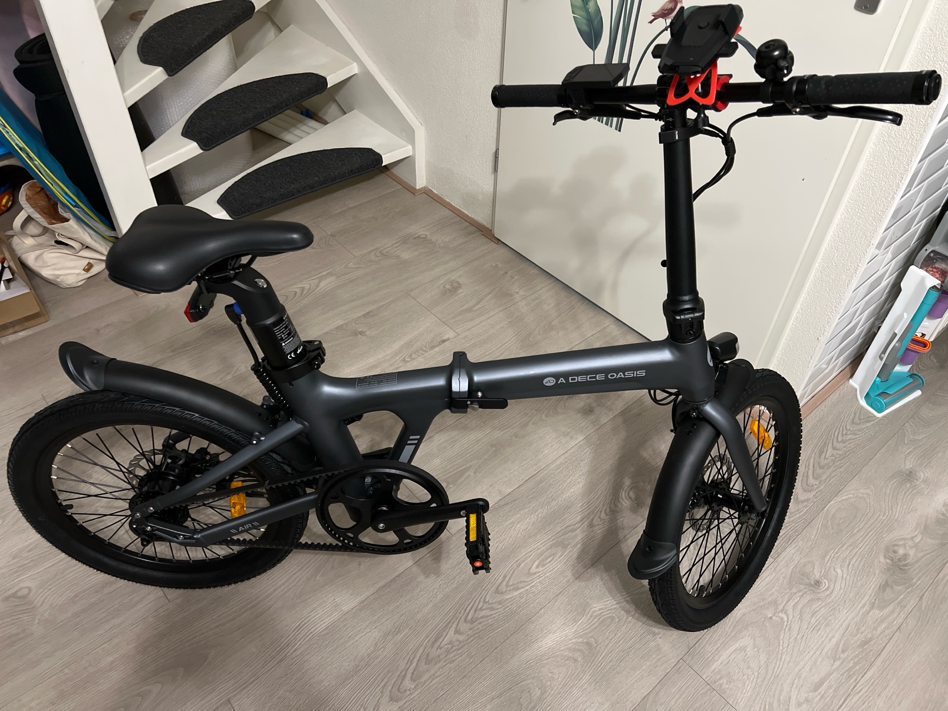 ADO A20 Air E-bike 250W Motor 25km/h 36V 10Ah Samsung Battery Blue