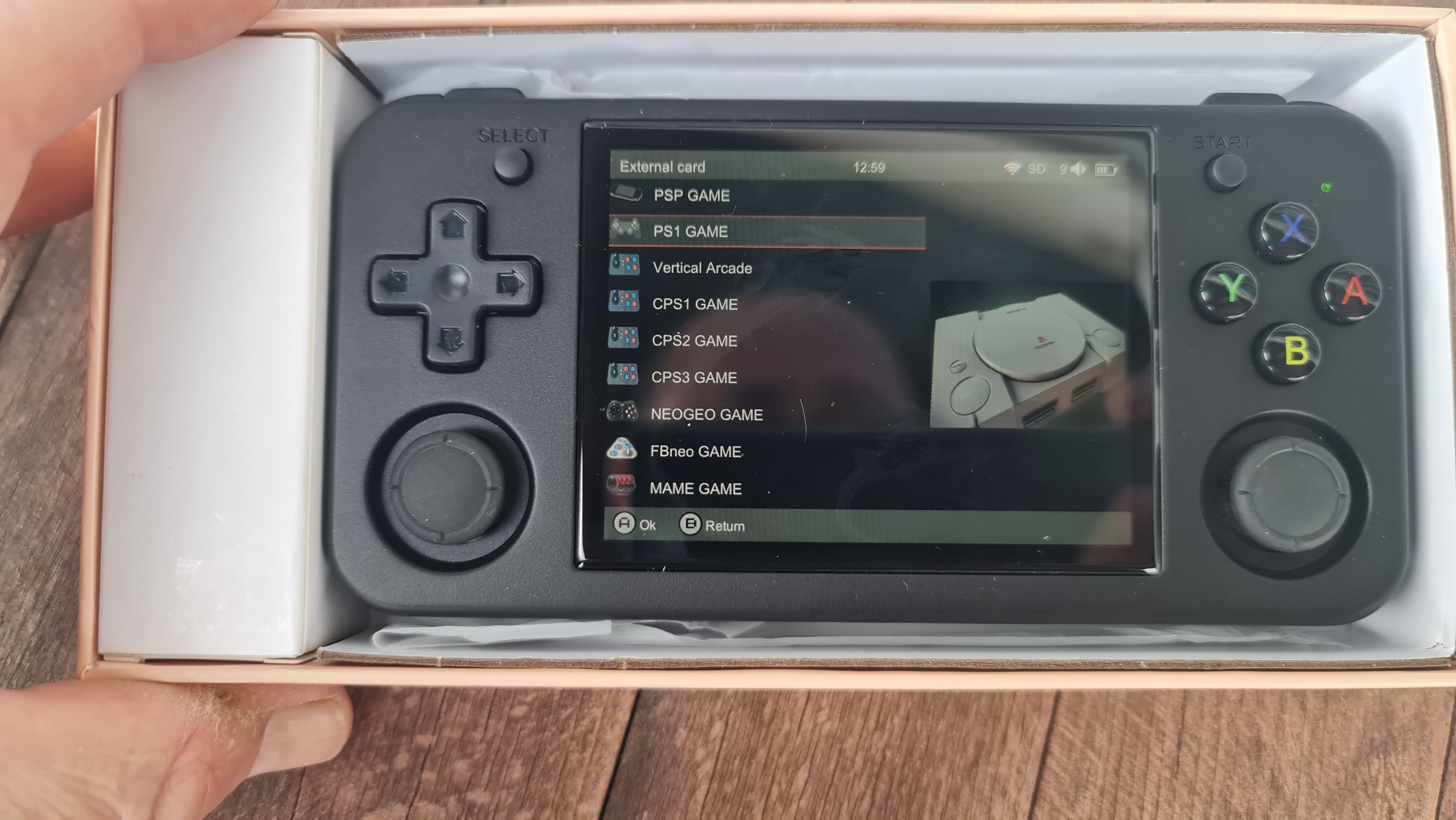 ANBERNIC RG35XX H Handheld 32GB+128GB White