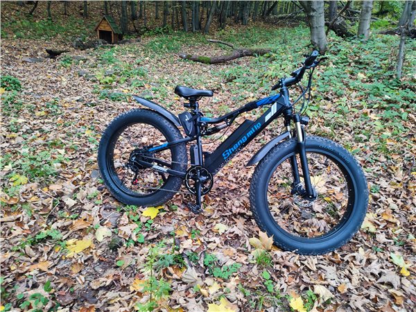 Shengmilo MX03 1000W 48V 17Ah 26 Inch E-bike - Black