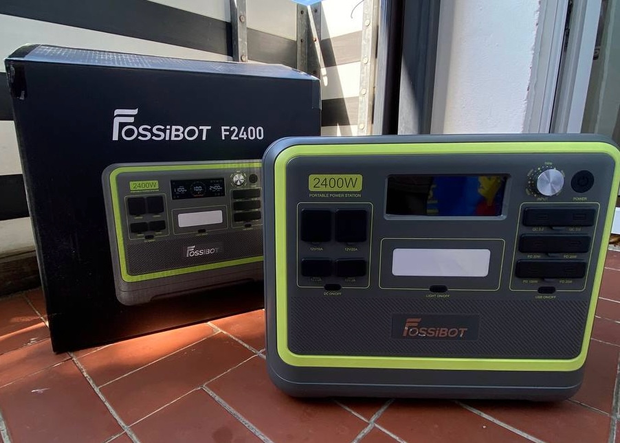 FOSSiBOT F2400 Portable Power Station 2048Wh LiFePO4 Battery | Europe