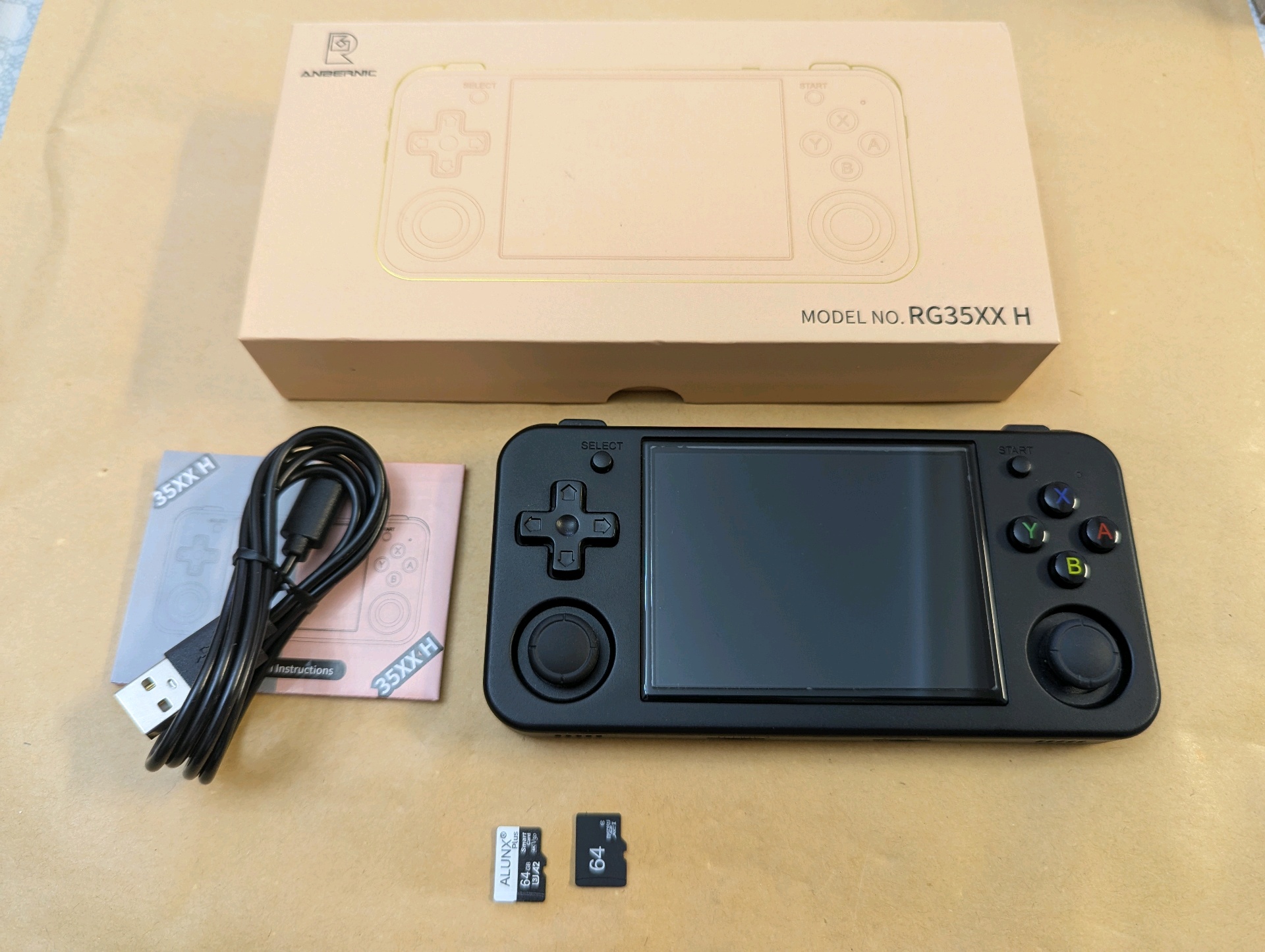 ANBERNIC RG35XX H Handheld 32GB+128GB White