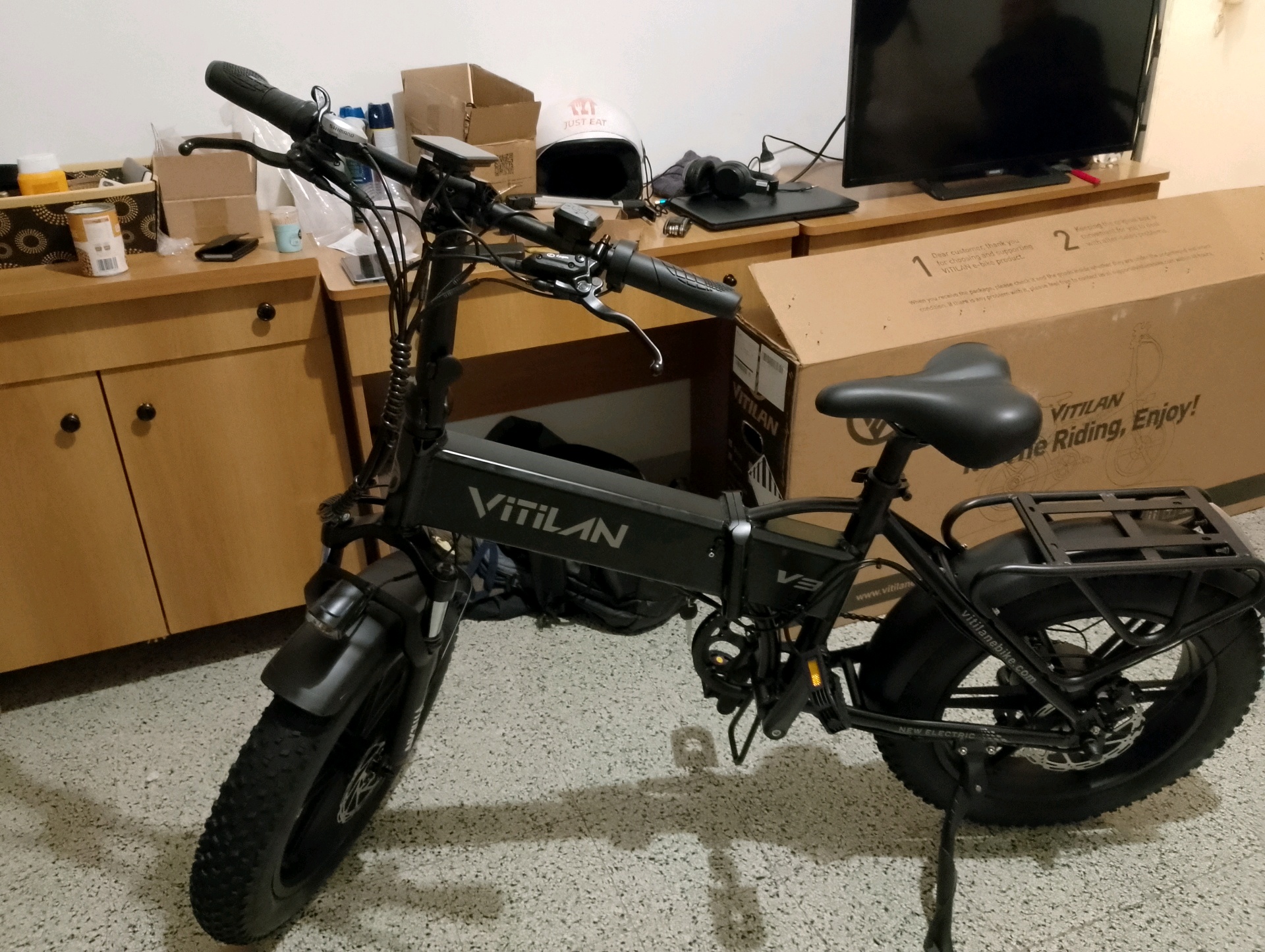 Vitilan V3 2.0 Electric Bike 750W 13Ah Grey