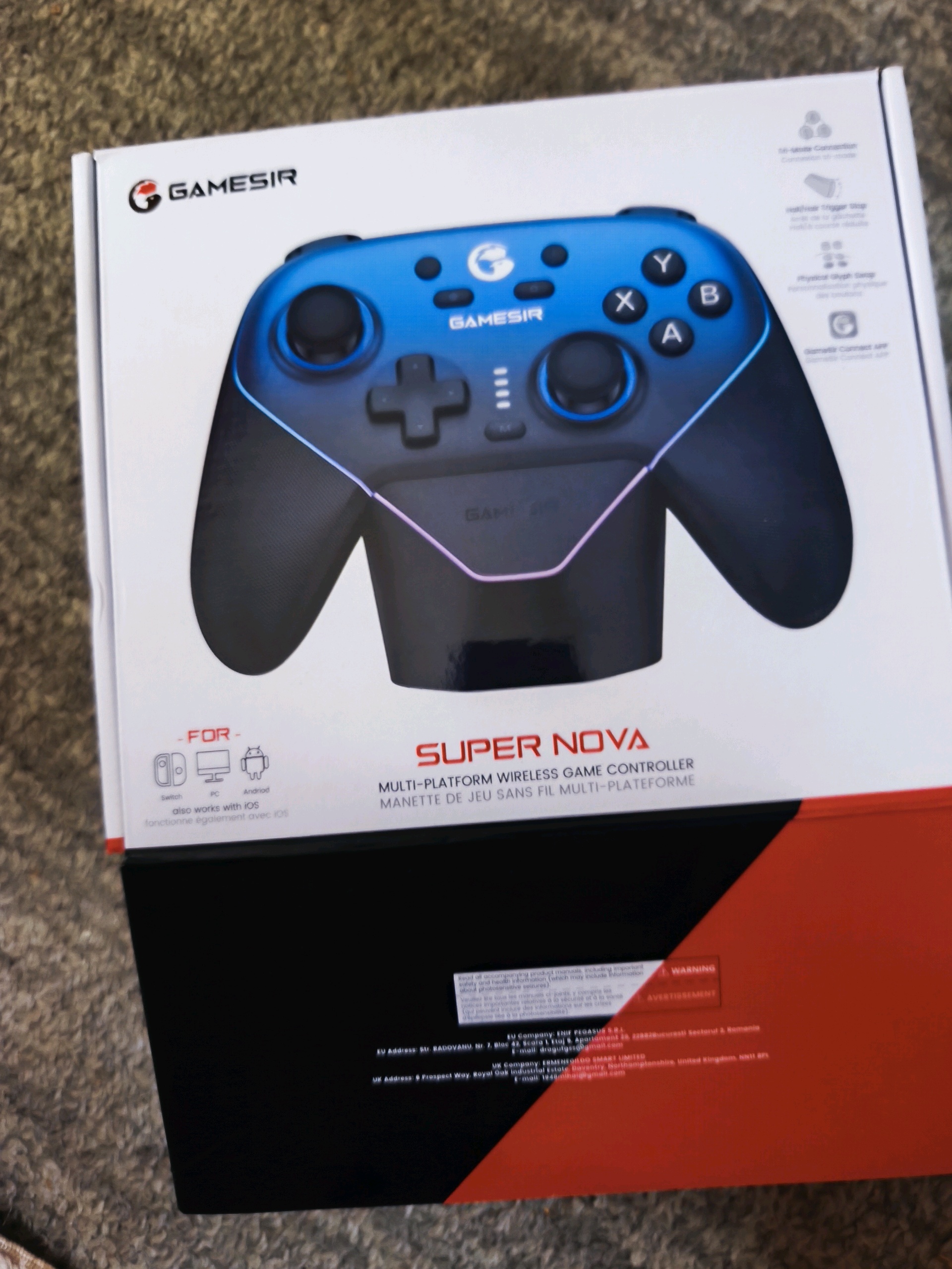 GameSir Super Nova Gaming Controller Blue | Poland