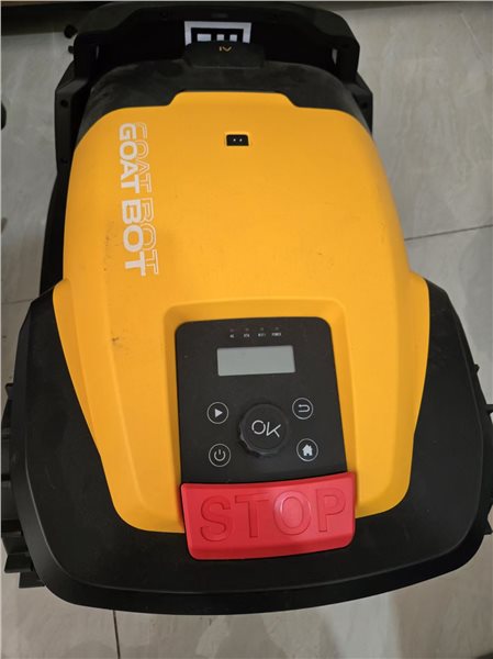 Goat Bot Unicut H1 Robotic Lawn Mower White | Europe