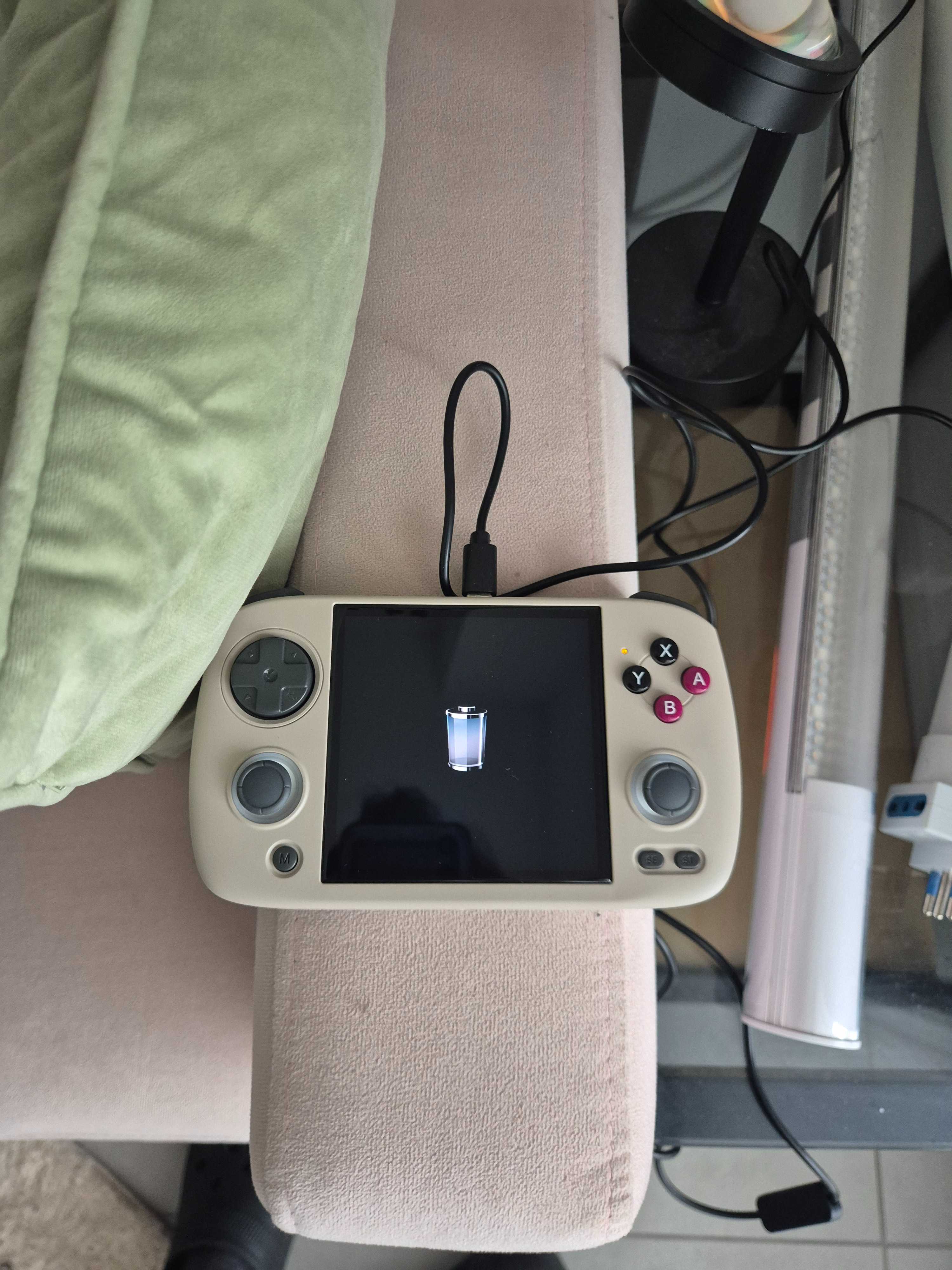 ANBERNIC RG CubeXX Game Console 32GB+64GB TF Card Grey + RG P01 Game ...